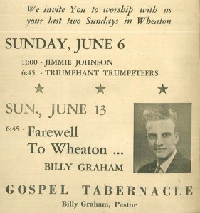 ‘He Had Something to Say and He Said It Well’: Billy Graham at Wheaton ...