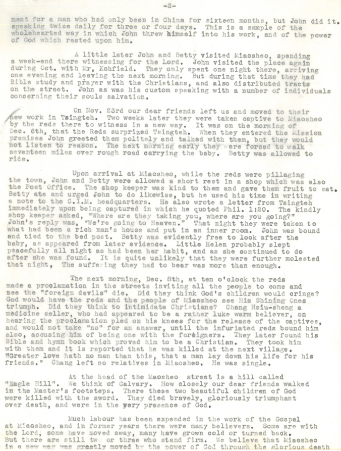 “Stam Baby Safe”: Remembering John and Betty Stam | From the Vault