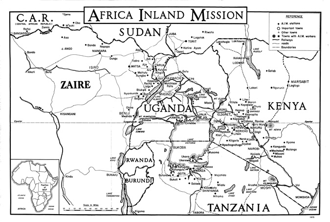 Mapping History: Tracing 125 Years of Africa Inland Mission | From the ...