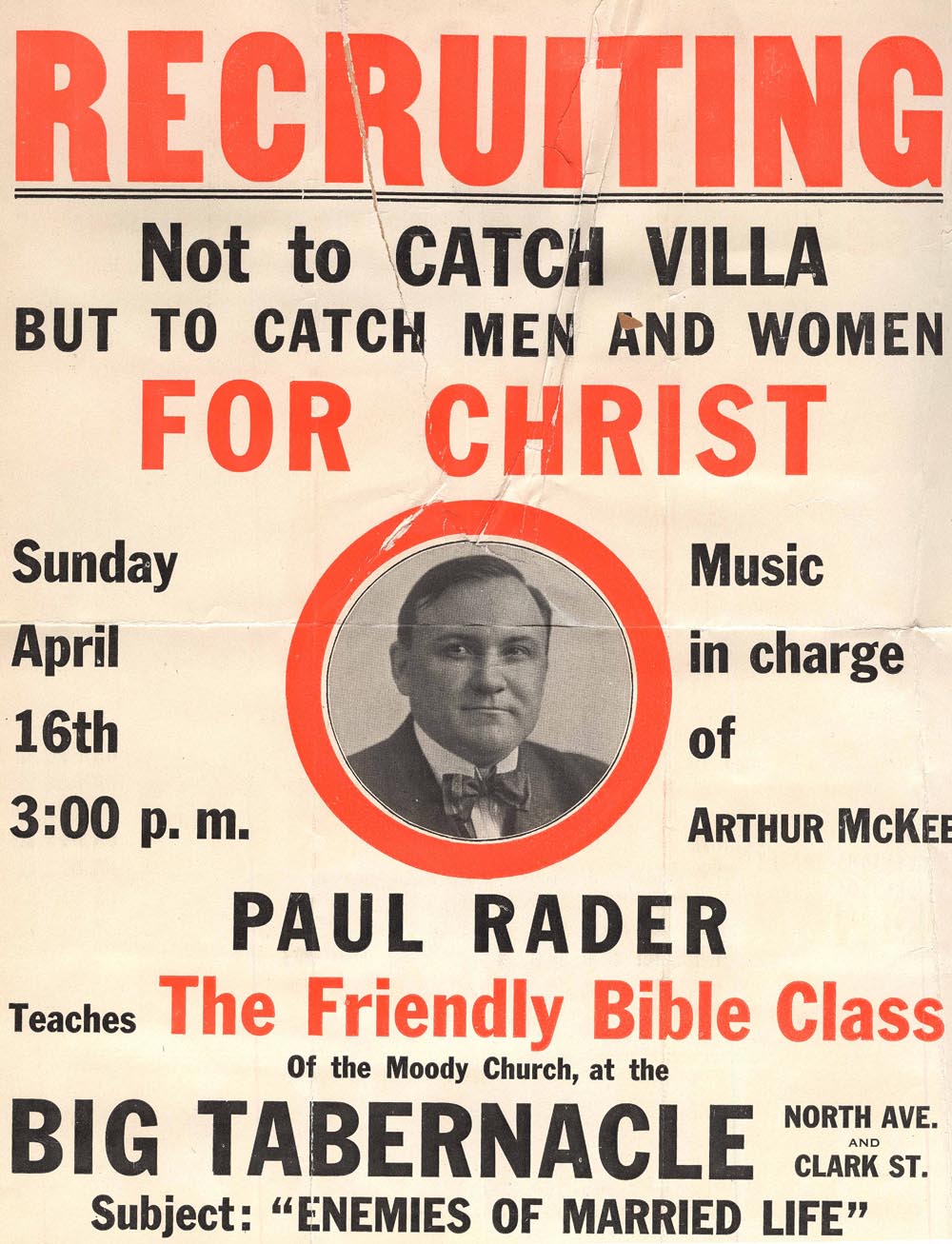 Jazz Age Evangelism: Paul Rader and the Chicago Gospel Tabernacle ...