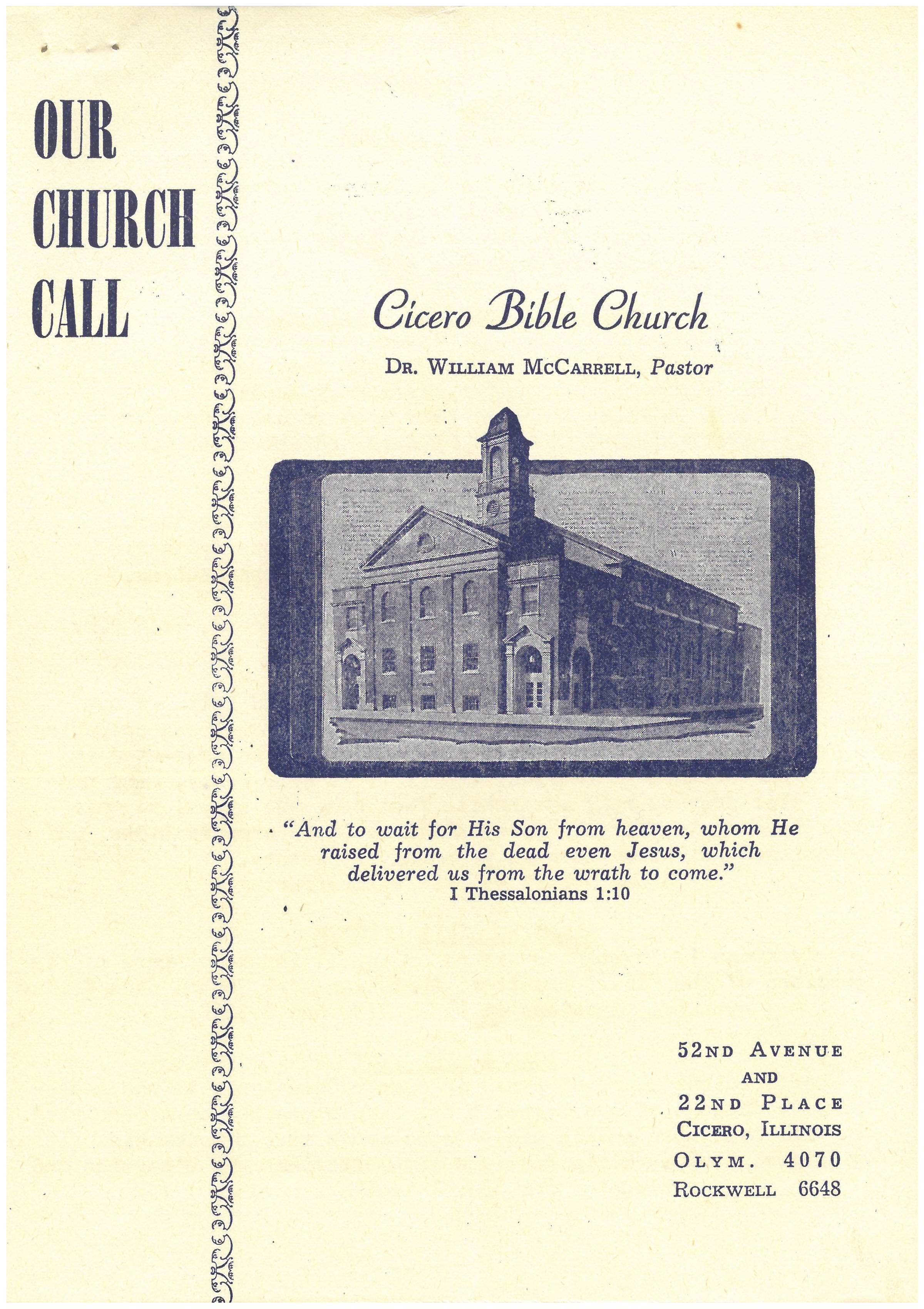 A Workman for Souls: Remembering William R. McCarrell | From the Vault