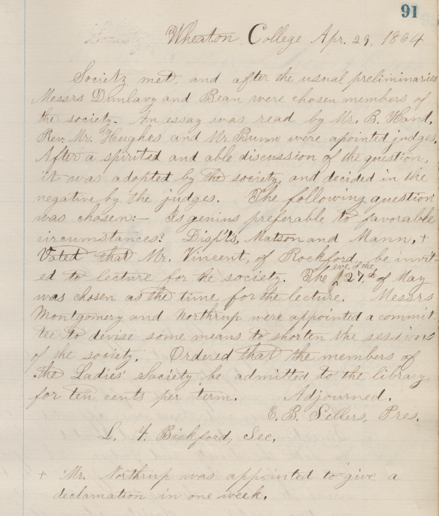 Tracing Wheaton’s First Black Students Through the Archives | From the ...