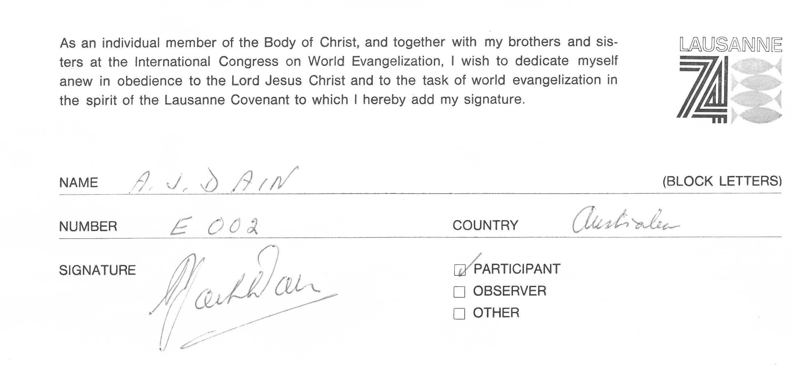 ‘For the Evangelization of the Whole World’: Looking Back at the 1974 ...